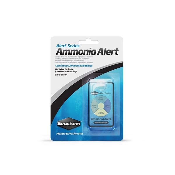 メーカー：Seachem シーケム●特徴アンモニアアラートは、水槽内の遊離アンモニア濃度を連続的に計測できる製品です。本品は、遊離アンモニア濃度０．０２ｍｇ／Ｌ未満〜０．５ｍｇ／Ｌまでの計測が可能です。使用期間は水槽により異なりますが、取り...