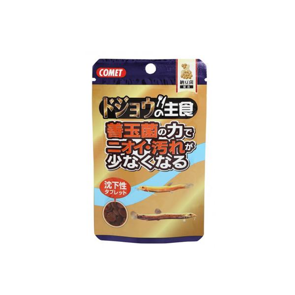 メーカー：イトスイ残りのエサでは不足しがちな栄養を、しっかり補うどじょう専用フード。納豆菌配合。沈下性のタブレットタイプ。粗蛋白質：42％以上粗脂肪：5％以上粗繊維：3％以下粗灰分：12％以下水分：10％以下