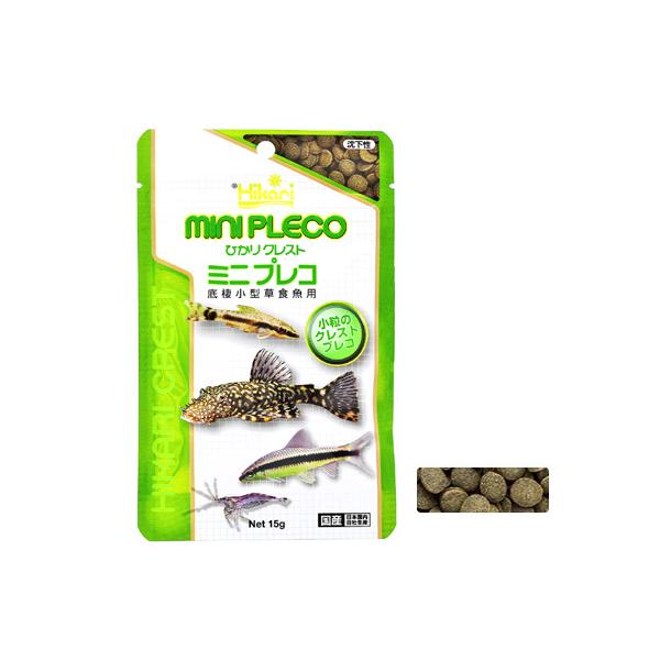 メーカー：キョーリン小型のクレストプレコプレコ好みの栄養価が高い原料を配合した、食べやすい円盤型フード。・抜群の嗜好性　植物質を主食とするプレコやオトシンクルスのために植物性原料をメインにスピルリナ・クロレラを配合しました。　魚たちの寄り付...