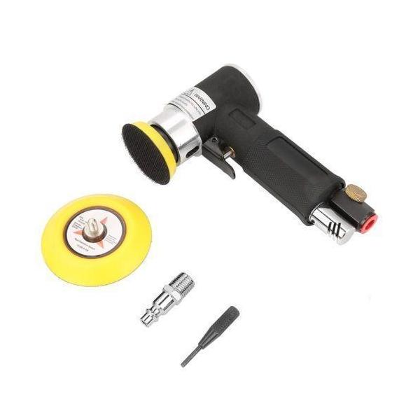 小型で使いやすいダブルアクション型エアーポリッシャーです。ダブルアクションなので、パテ研ぎや仕上げ磨きなどに最適です。ミニサイズでガングリップタイプなので、使い勝手も良く、細かい箇所の作業に最適です。パッド面はマジックテープ式となります。サ...