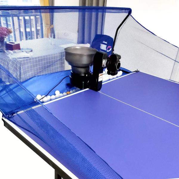サイズ(約)：幅152×奥行170×高さ65cm材質：ポリエステル卓球台 取り付けネット部活、卓球教室、ご家庭で、スマッシュ ストロークの練習が効率的に！ピンポンマシンとの組み合わせで、連続打ち込み練習ができます。マシーンがなくても、サイド...