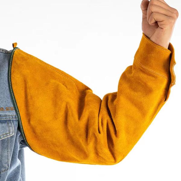 【素材】牛革【サイズ】掲載サイズ表をご参照ください。※ 平置き素人採寸なので多少の誤差はご容赦下さい。【優れた保護性】腕カバーは耐摩耗性、保温性、やけど防止、難燃性、耐火飛び散り性の機能を持ち、火花による火傷から腕を効果的に守ります。耐熱・...