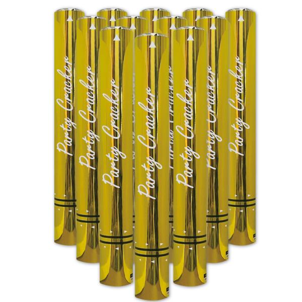 ゴージャスな噴射でインパクトアップ！クラブ、パーティー、結婚式、誕生日などのイベントやお祝いシーンにピッタリ。クラッカーで高級感やエレガントな雰囲気のイベントに華やかさを加えるには最適。火薬を使用していない空気圧タイプのため安心して使用でき...