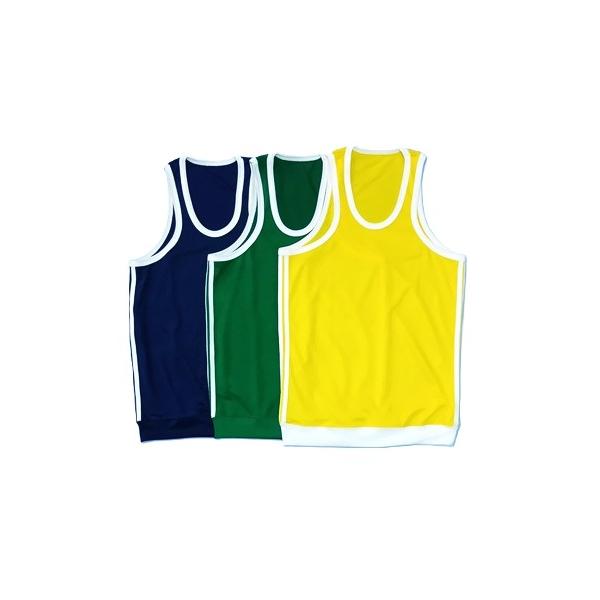 自社製品　2本線ランニングシャツ両サイド　白２本線入り、裾フライス付き限定商品につき交換返品できません。画像と実際の商品多少色がことなります。無くなり次第終了となります。