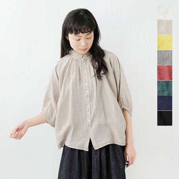 DMG Brocante(ディーエムジー ブロカント)より、リネン キャンバス グラン シャツをご紹介します。「グラン＝大きい」という意味で、その名の通りボリューミーなシルエットが特徴的なシャツ。柔らかなリネンは肌触りが良く、軽やかな着心地...
