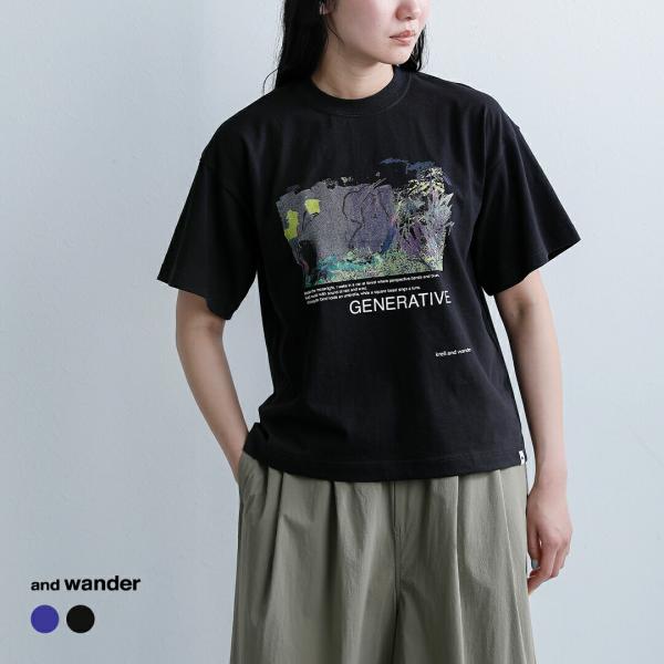 <p>and wander(アンドワンダー)より、コットングラフィックTシャツ krell color SS by MASAYOSHI SUZUKIのご紹介です。綿コーマ糸とポリエステル糸を使用したプレーティング天竺のTシャツで...