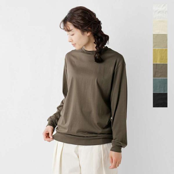 コットニー 天竺 スウェット 長袖 Tシャツ “COTTONY SWEAT LONGSLEEVE TEE”のご紹介です。落ち着いたややゆったりとしたシルエットが特徴のロングスリーブのTシャツです。柔らかい印象となるように素材の重さを活かして...