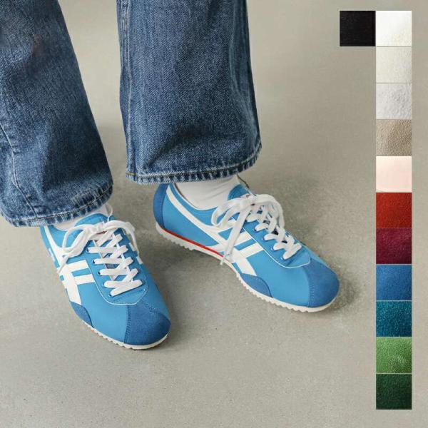 PANTHER(パンサー)よりナイロンベロアクラシックスニーカー“PANTHER DERA”のご紹介です。1977年に誕生したパンサーのアイコンモデルPANTHER DERA(パンサーデラ)。ボリュームを抑えた流線型のシャープなシルエットと...