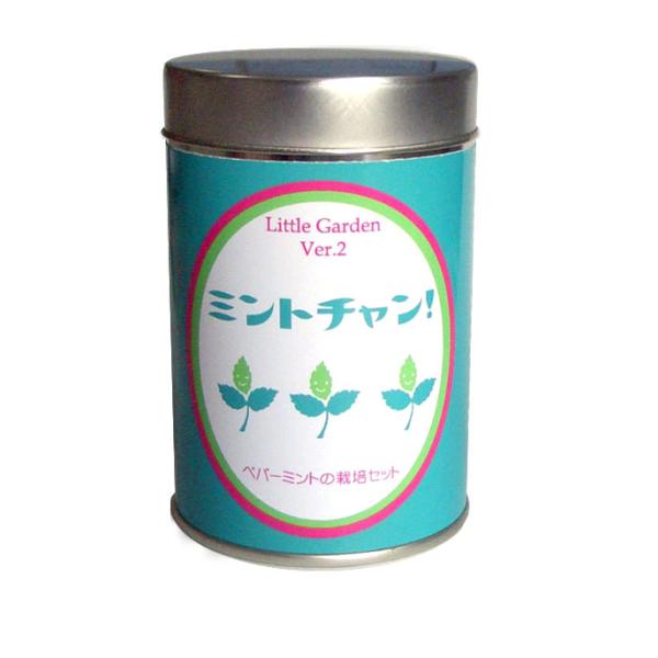 背が高い缶だから缶のままでお花を咲かせたり実がなったり。簡単に場所も取らず栽培を楽しめます！ペパーミントの栽培セットです。種と説明書・土・根腐れ防止の石が入ってます。土は圧縮乾燥されてますので水分で膨らませて種を蒔くだけです。缶の中で栽培を...
