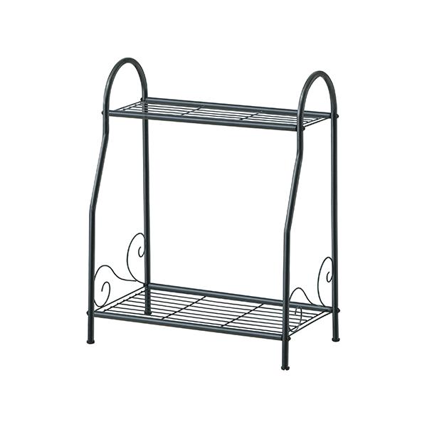 沖縄・離島地域発送不可商品サイズ 幅565 ×高さ700 ×奥行き315mm重量2000ｇ用途 フラワースタンド。機能・特徴 プランターの通気性を高め、植物を湿気と熱から守ります。脚部にはキャップがついているので、ベランダなどのコンクリート...