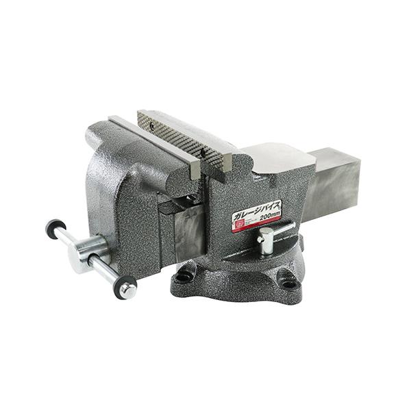 沖縄・離島地域発送不可商品サイズ 幅420 ×高さ200 ×奥行き190mm重量20000ｇ用途 アンビルを使っての小細工・ヤスリがけやパイプ切断などの金工作業。機能・特徴 回転台付で対象物の加工が自由自在です。大型アンビルが付いているため...