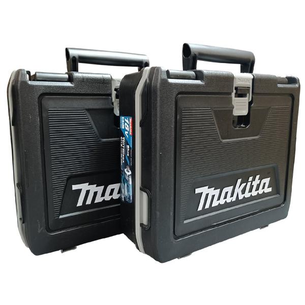 ※沖縄・離島地域発送不可又は送料追加料金になります2個セット新品フルセットばらし品マキタ TD173 インパクトドライバー用　収納ケース新品フルセット品よりばらしました商品になりますケース表面には、輸送、保管などによる小傷、擦り傷などがござ...