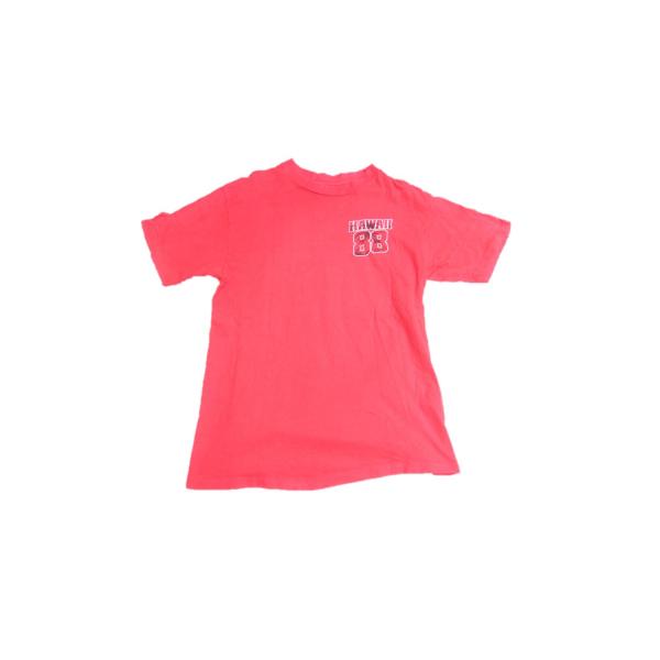 [Brand]　Unknown Brand　　[Color]　Red　[Material]　Cotton　[Size] 　L程度（表記無しの実寸）　肩幅（縫い代〜縫い代まで) 60cm 　　 　　身幅 (脇下から) 58cm 　　　 　着丈...