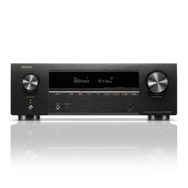 ○DENON　AVアンプ　AVR-X1800H-K [ブラック]イマーシブオーディオに対応するエントリーグレードの7.2ch AVサラウンドレシーバー。全チャンネル同一構成のディスクリート・パワーアンプを搭載。「DTS:X」に対応し、従来の...