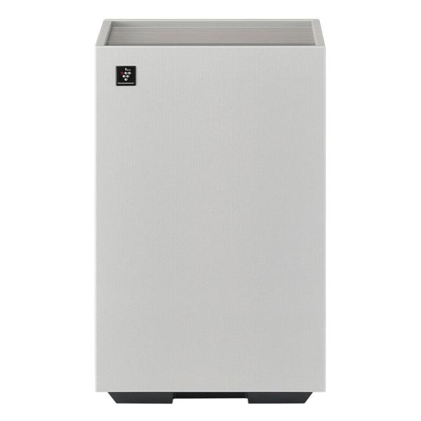 ○SHARP　空気清浄機　FU-T40-W [ホワイト系]Wフィルターを搭載したコンパクトな空気清浄機。独自の空気浄化技術「プラズマクラスター7000」を採用。低騒音（44dB）と8畳の部屋を15分で清浄可能な空気清浄性能を両立。脱臭機能と...