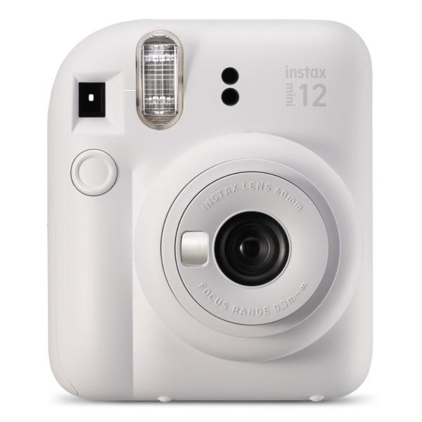 [延長保証対象外]○FUJIFILM インスタントカメラ instax mini 12 チェキ [クレイホワイト]「クローズアップモード」を搭載したインスタントカメラ-----※精密機器の初期不良対応についてカメラなどの精密機器につきまして...