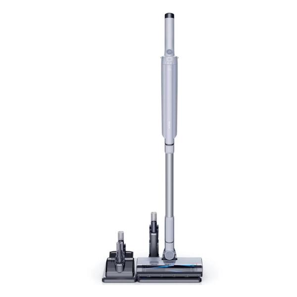 ○シャーク　掃除機　EVOPOWER SYSTEM FIT LC100JGY [グレー]ごみの量に合わせて吸引力を自動調整する「iQセンサー」を搭載するコードレススティック掃除機[他商品との同梱は不可となります]