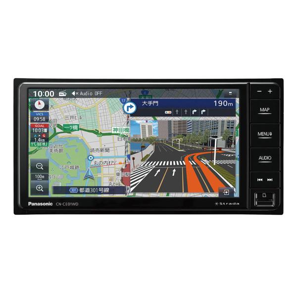 ○パナソニック　7 V型(インチ)　フルセグ　200mmワイドモデル　ストラーダ　CN-CE01WDYouTubeやPrime Videoをはじめ、動画配信サービスを車で楽しめるカーナビ（7V型スタンダードモデル 200mmモデル）。スマー...