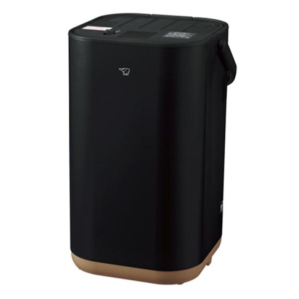 ○象印　スチーム式加湿器　STAN. EE-FA50-BA [ブラック]清潔な蒸気で加湿するスチーム式加湿器（4.0L）。湯沸かし音や加湿中の運転音を抑え、寝室でも使いやすい。沸とうさせたきれいな蒸気で部屋を加湿し、吹き出し口からの蒸気温度...