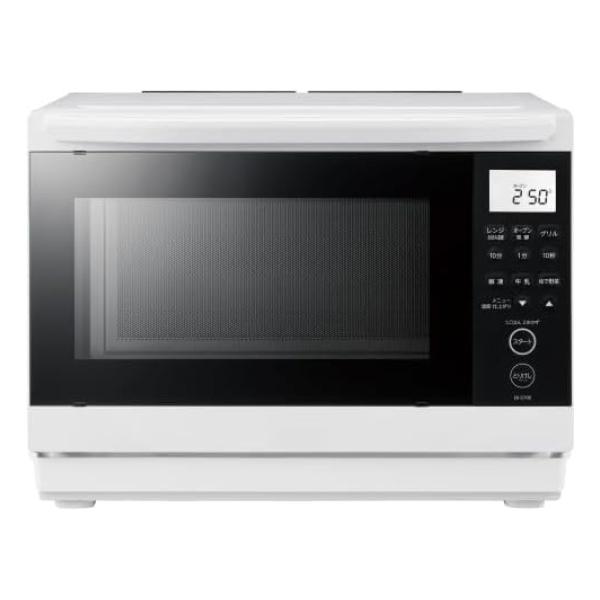 ○東芝　スチームオーブンレンジ　石窯ドーム ER-D70B(W) [ホワイト]ワイド&amp;フラットで手入れがしやすい、「石窯ドーム」角皿式スチームオーブンレンジ（26L）。「石窯おまかせ焼き（鶏肉・野菜コース）」を搭載。間口39.7cm...