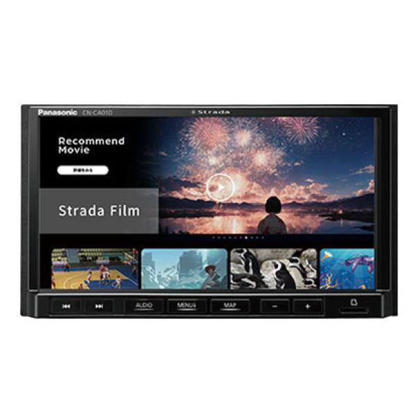 ○パパナソニック　7V型(インチ)　フルセグ　180mmモデル　ストラーダ　CN-CE01DAYouTube、Prime Video、TVerなど、人気の動画配信サービスが視聴可能。スマートフォンなどのテザリングを使ってWi-Fi接続するこ...