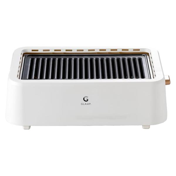 [延長保証対象外]○グランプ　超少煙グリル　SG01-WH[他商品との同梱は不可となります]