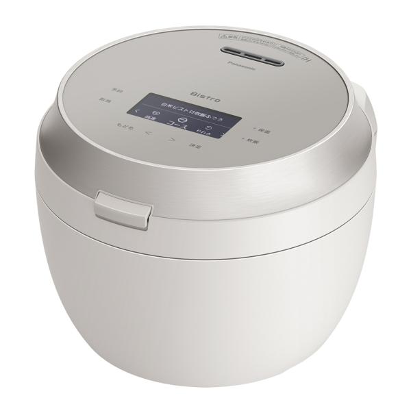 ○パナソニック　可変圧力IHジャー炊飯器 ビストロ SR-X910D-H [ライトグレージュ]「Wおどり炊き」を搭載し、爆発的な沸騰力で1粒1粒に熱を伝えきり、お米本来の旨みを引き出す可変圧力IHジャー炊飯器（5.5合）。「ビストロ匠技AI...