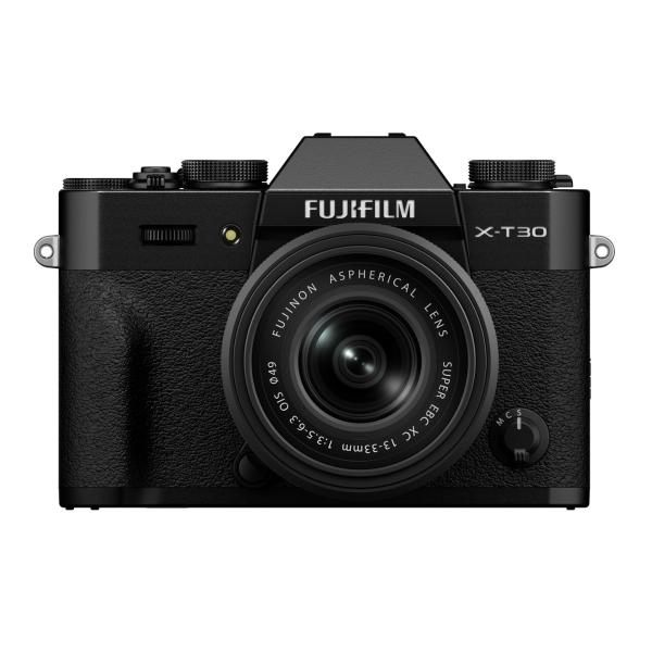 ○富士フイルム　FUJIFILM X-T30 III XC13-33mmレンズキット [ブラック]裏面照射型約2610万画素「X-Trans CMOS 4」センサーと、高速画像処理エンジン「X-Processor 5」を搭載したミラーレスデ...