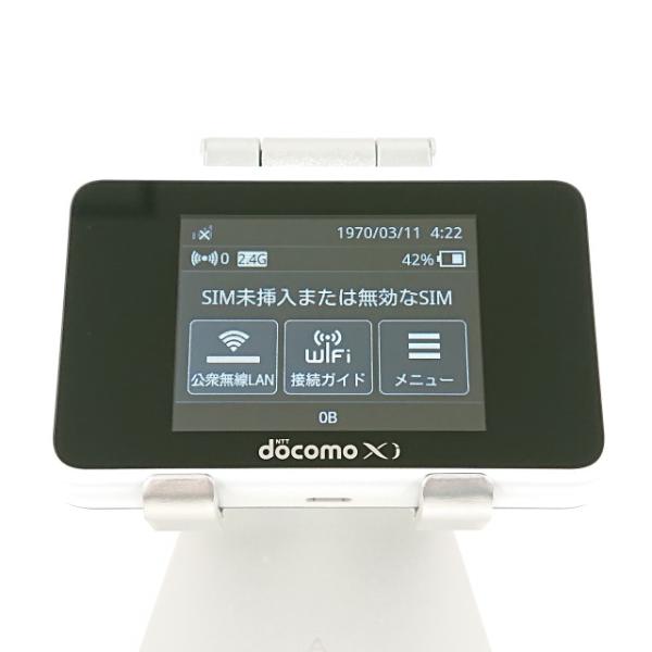 ルーター HW-02G HUAWEI docomo SIMロック解除× ホワイト