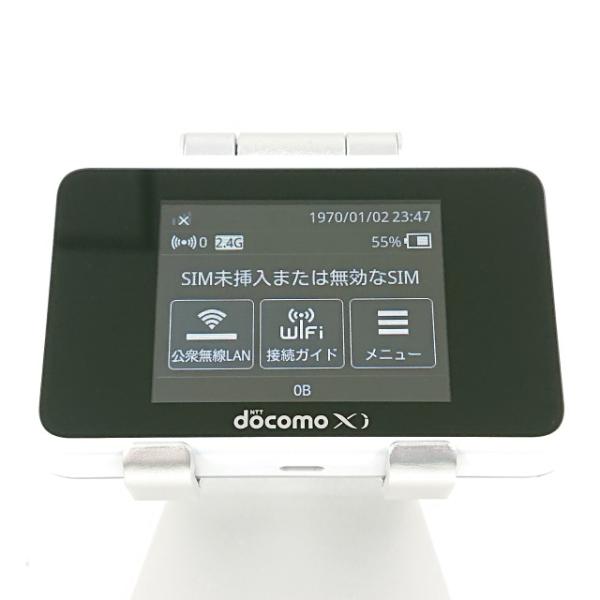ルーター HW-02G HUAWEI docomo SIMロック解除× ホワイト