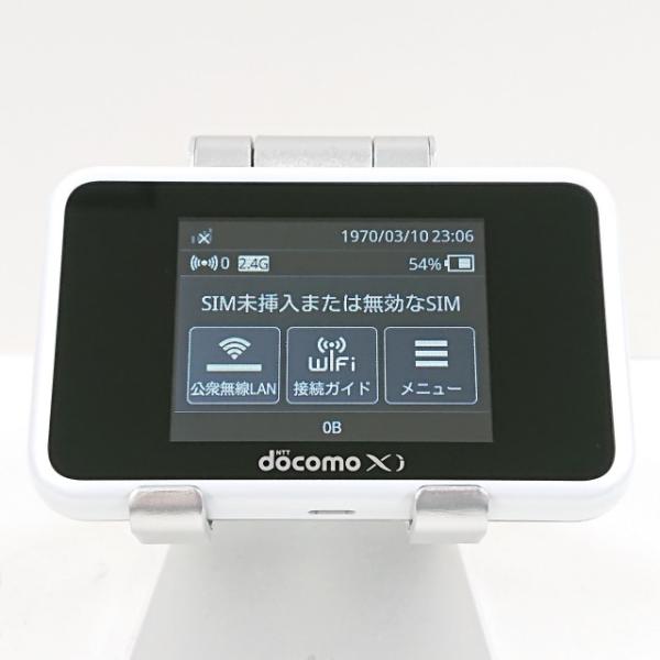 ルーター HW-02G HUAWEI docomo SIMロック解除× ホワイト