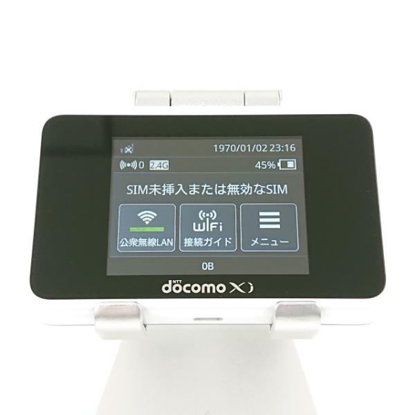 ルーター HW-02G HUAWEI docomo SIMロック解除× ホワイト