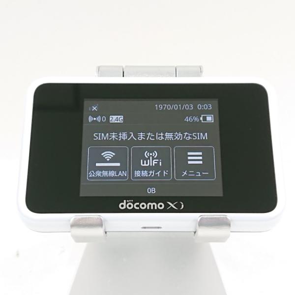 ルーター HW-02G HUAWEI docomo SIMロック解除× ホワイト