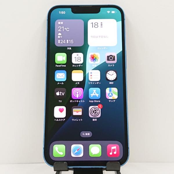 iPhone iPhone13 256GB apple アップル SoftBank SIMロック解除〇 ブルー