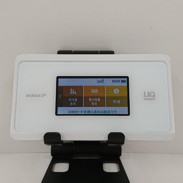 ルーター WX06 NEC UQ SIMロック解除〇 クラウドホワイト