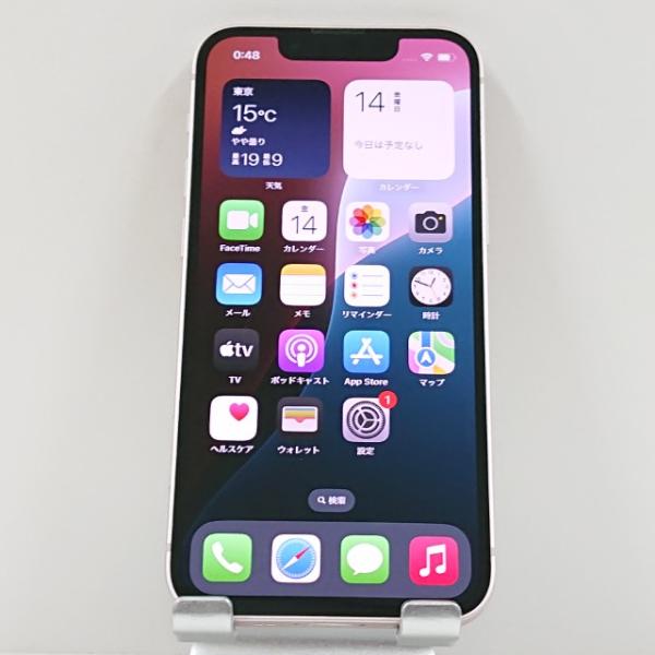 iPhone iPhone13 mini 128GB apple アップル SIMフリー SIMロック解除〇 ピンク