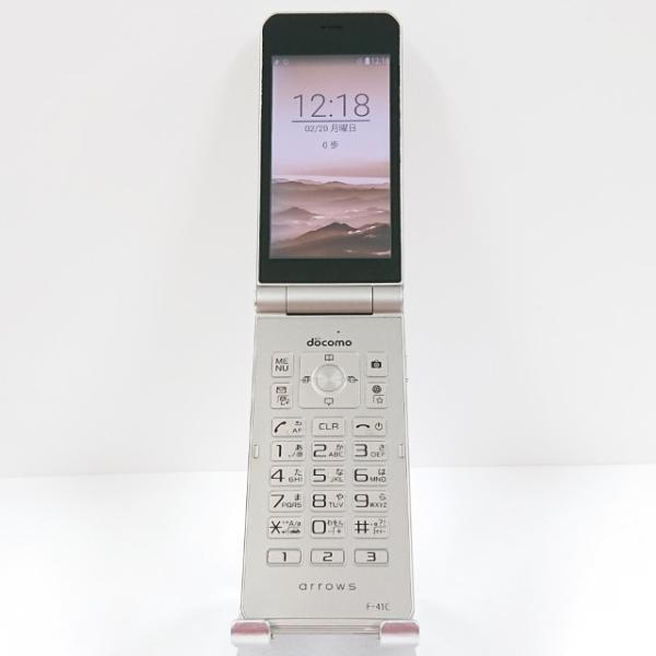 携帯電話 F-41C FCNT ドコモ SIMロック解除〇 ゴールド