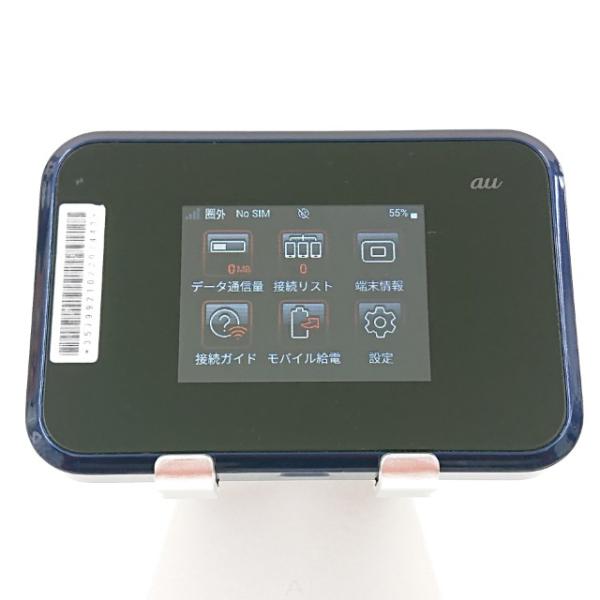 ルーター SHD31 SHARP シャープ au SIMロック解除〇 ネイビー