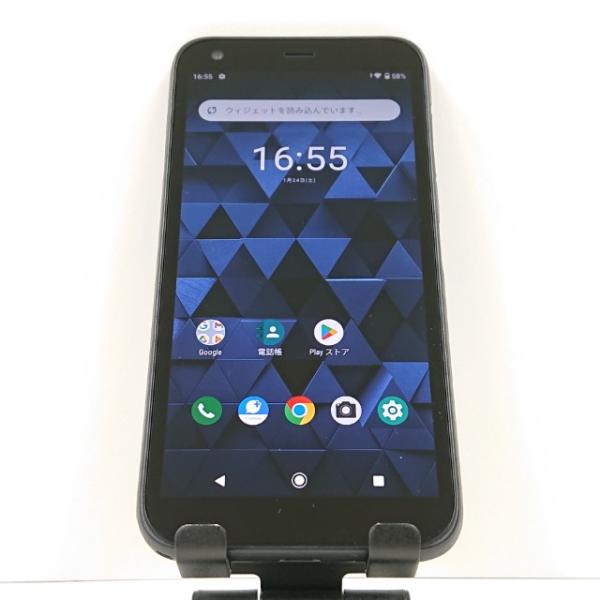 スマートフォン 901KC 京セラ SoftBank SIMロック解除〇 ブラック
