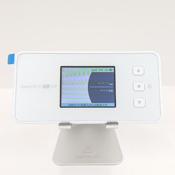 ルーター NAR03 au au SIMロック解除〇 アイスホワイト