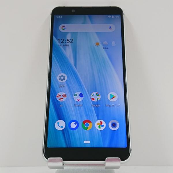 スマートフォン SHV48 SHARP シャープ au SIMロック解除〇 シルバー