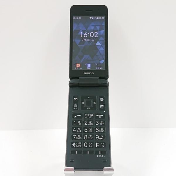 携帯電話 NPA204KC 京セラ SoftBank SIMロック解除〇 ブラック