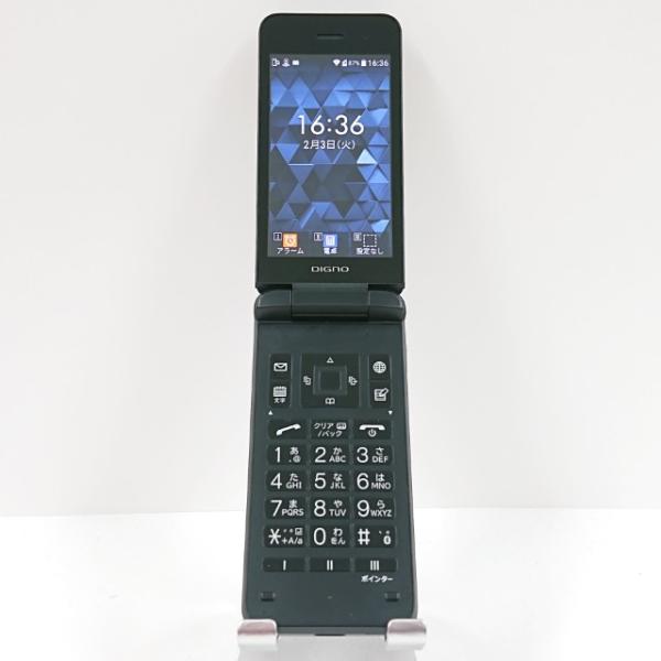 携帯電話 NPA204KC 京セラ SoftBank SIMロック解除〇 ブラック