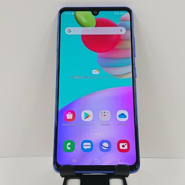 スマートフォン SCV48 SUMSUN サムスン au SIMロック解除〇 ブルー