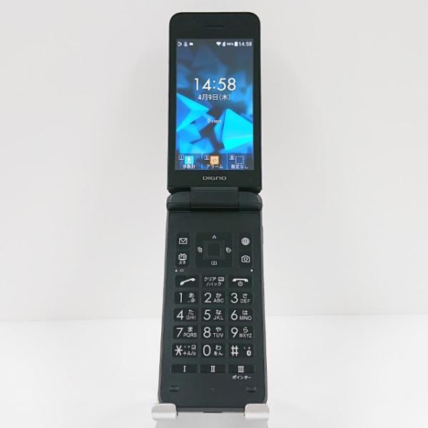 携帯電話 NP902KC 京セラ SoftBank SIMロック解除〇 ブラック