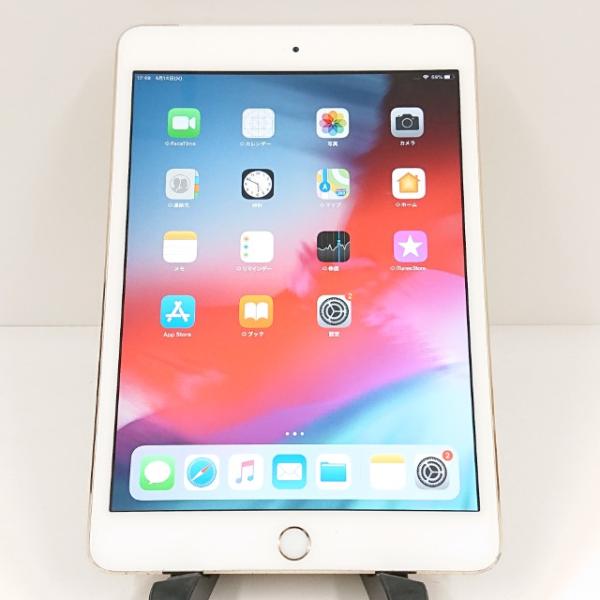 iPad 【ジャンク品】iPad mini 3 Wi-Fi+Cellular 16GB apple アップル SIMフリー SIMロック解除〇 ゴールド