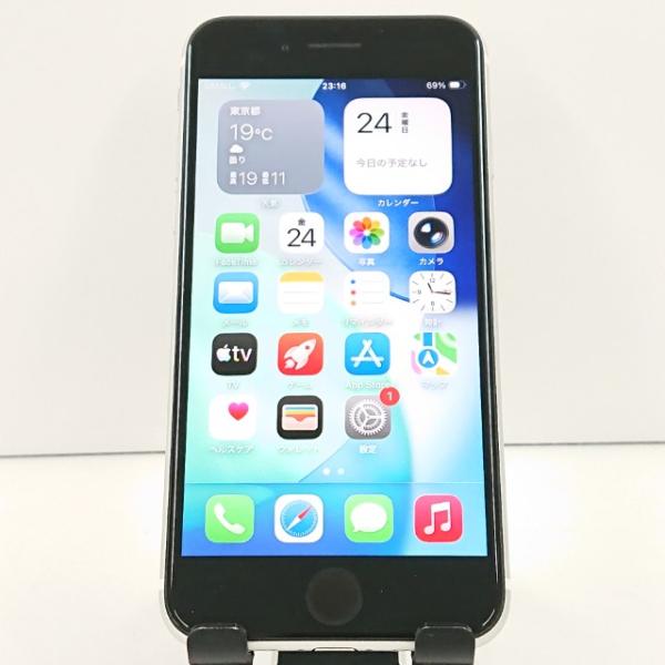 iPhone iPhoneSE 第2世代 64GB apple アップル au SIMロック解除〇 ホワイト