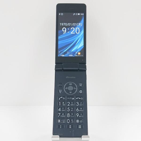 携帯電話 SH-02L SHARP シャープ ドコモ SIMロック解除〇 ブラック