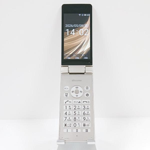携帯電話 SH-02L SHARP シャープ ドコモ SIMロック解除〇 ゴールド
