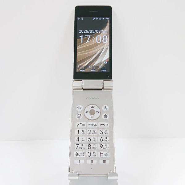 携帯電話 SH-02L SHARP シャープ ドコモ SIMロック解除〇 ゴールド